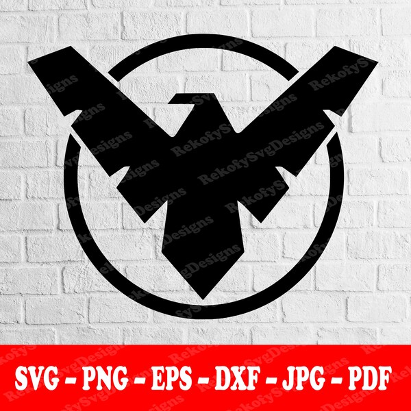 Nightwing Svg - Etsy