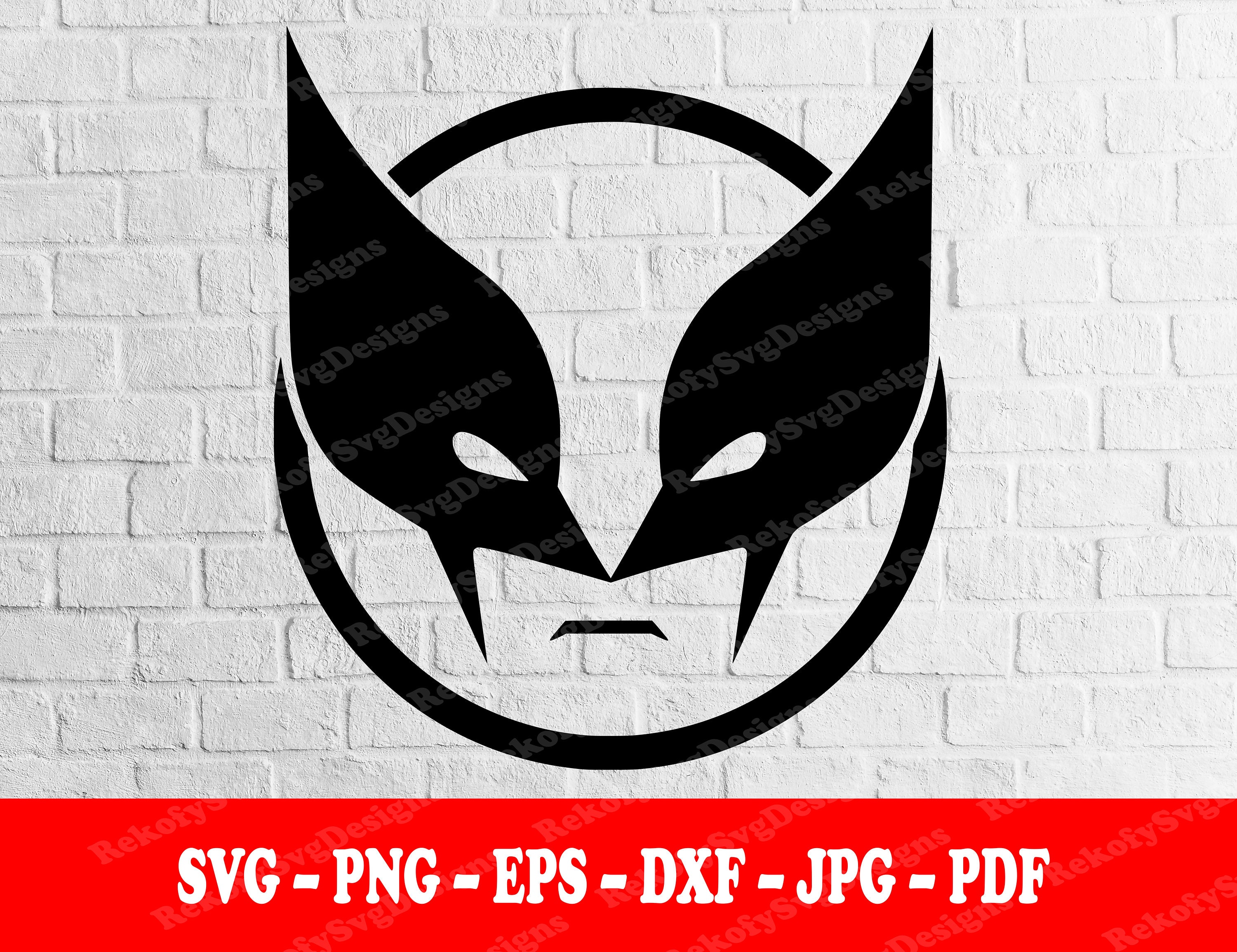 WOLVERINE, Logo, Svg, T-shirt, Sticker, Mug Wrap, Vector, Cricut ...