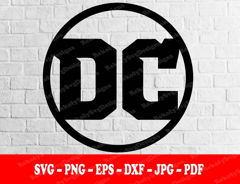 DC, Logo, Superhero, Svg, T-shirt, Sticker, Mug Wrap, Vector, Tattoo ...