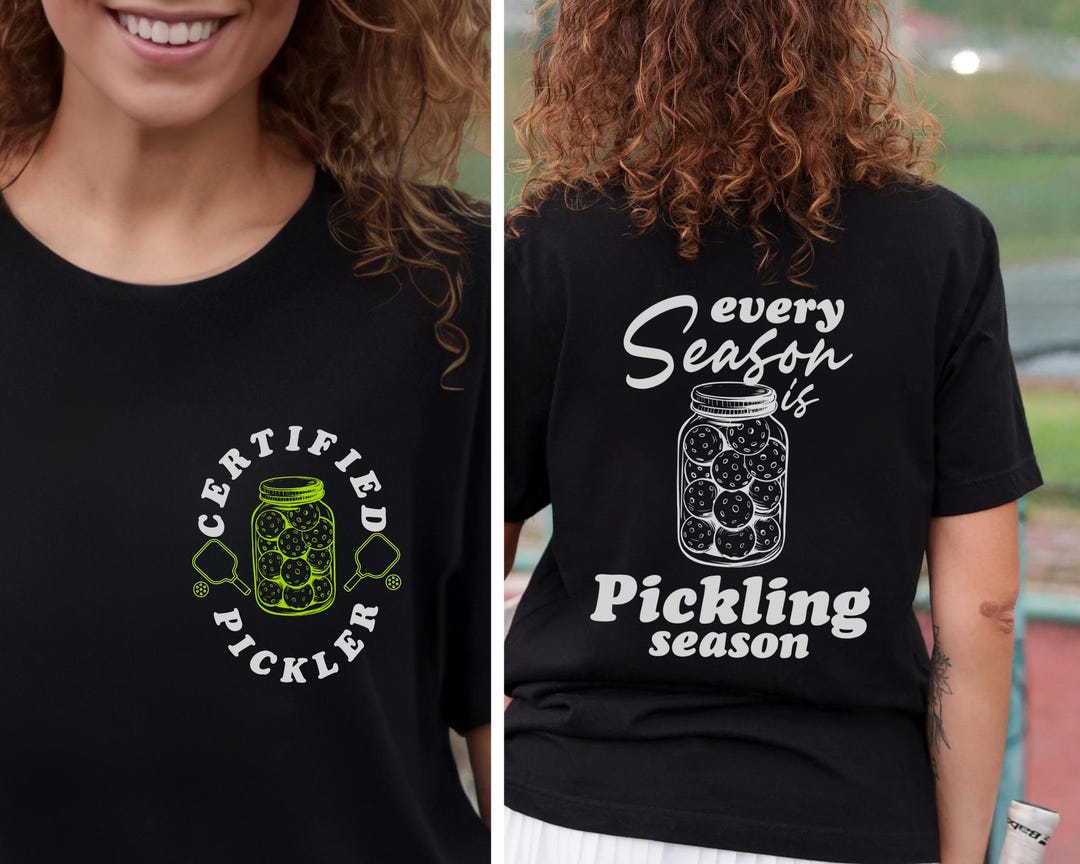 Funny Pickleball Shirt, Pickleball Player Tshirt, Certified Pickler ...