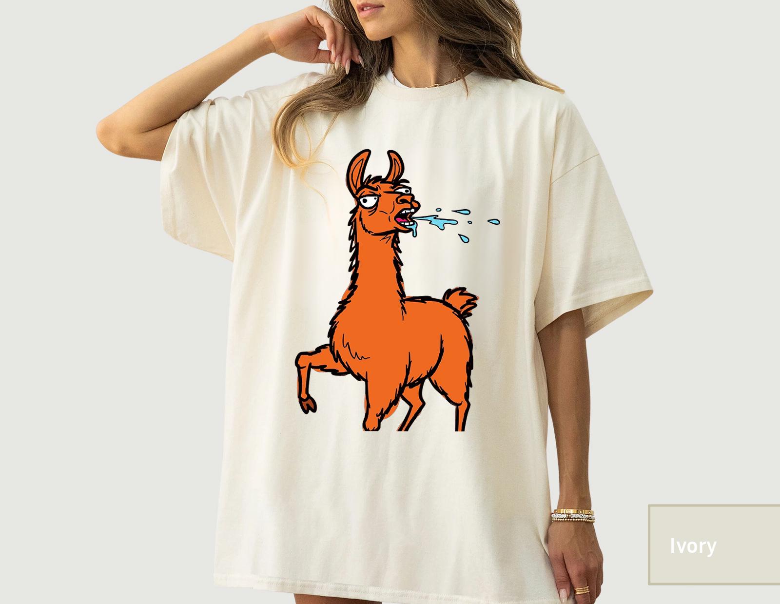 Angry Llama Etsy