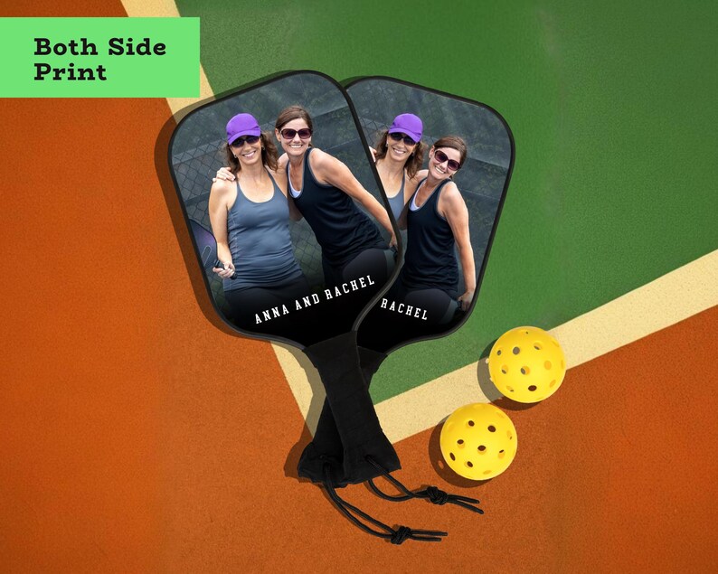 Custom Pickleball Photo Gift, Pickleball Paddle for Player ...