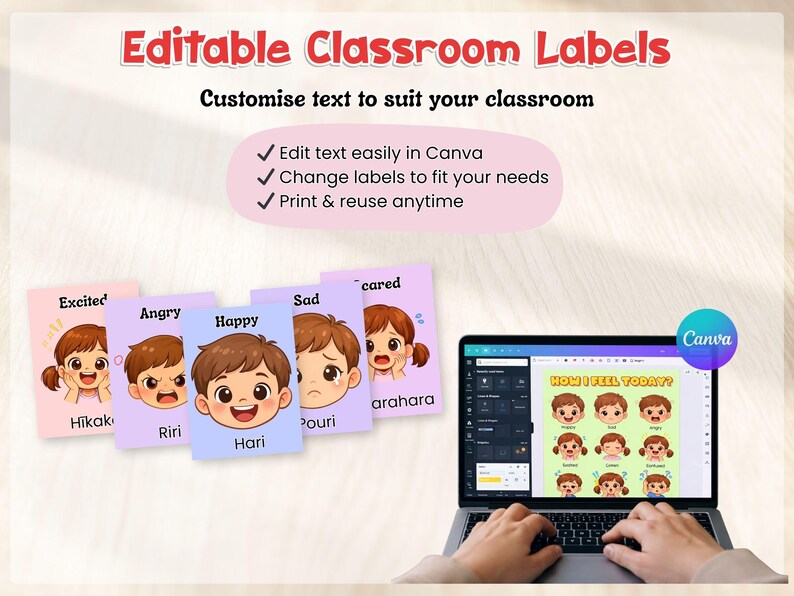 Toddler Emotion Cards | Feelings Chart, Calm Corner Visuals (PDF ...