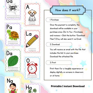 Tagalog-english Bilingual Flashcards for Kids | Abakada Alphabet ...