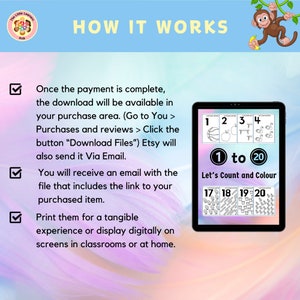 Interactive Count and Color Worksheet Pack - Engaging Educational ...