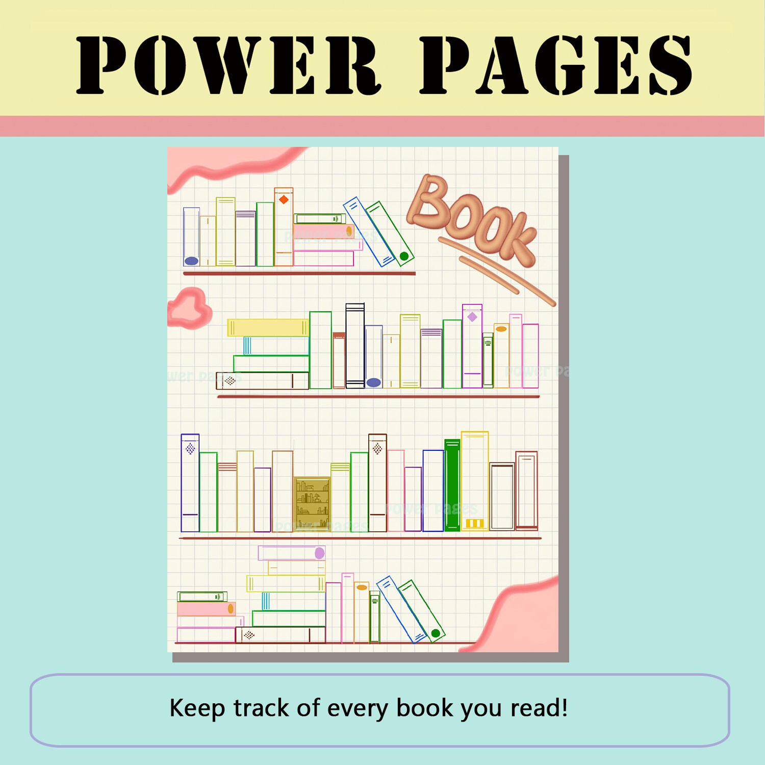 Reading Log Tracking Printable Dot Grid Pages for Bullet Journal Dotted ...