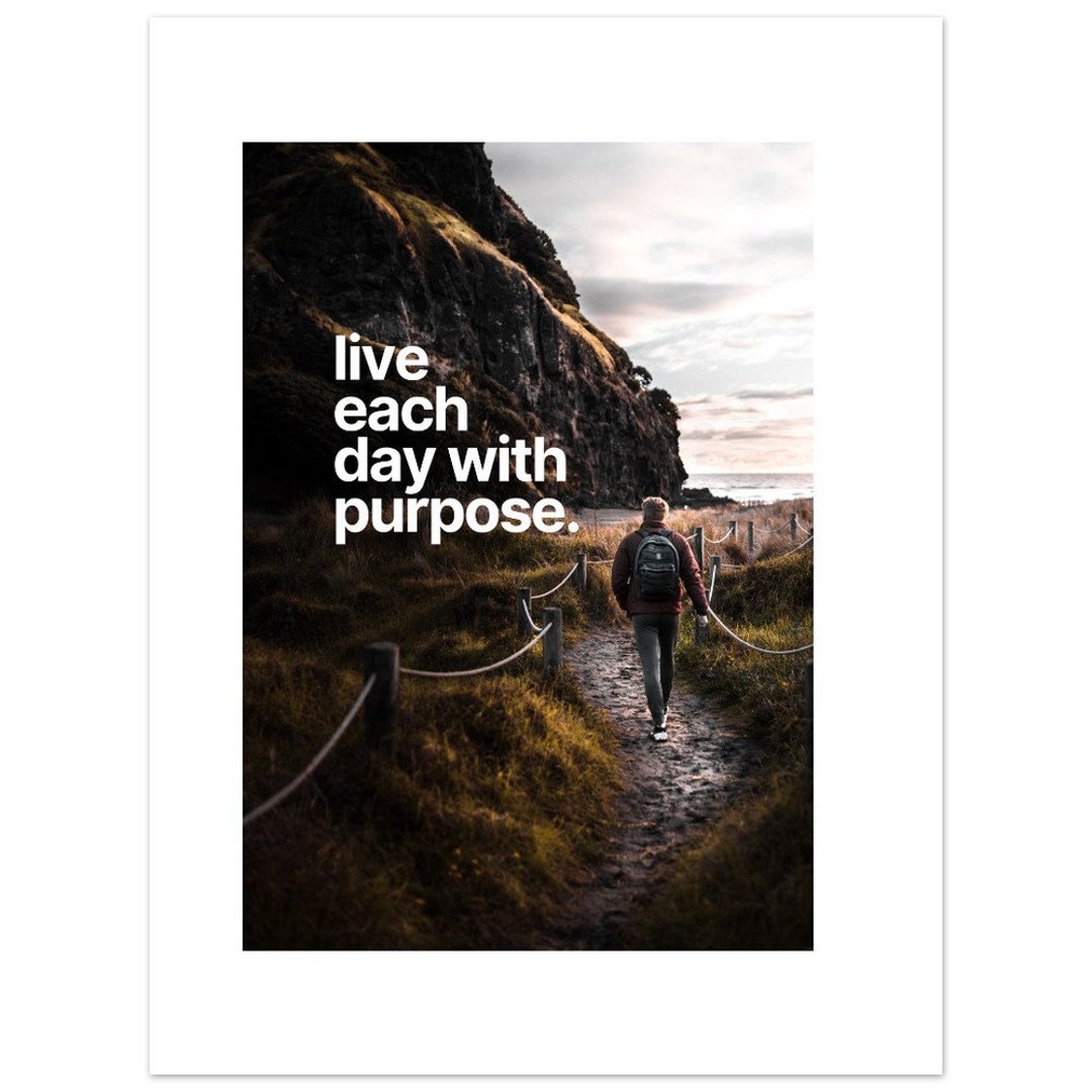 Premium Matte Paper Motivation Poster - Etsy