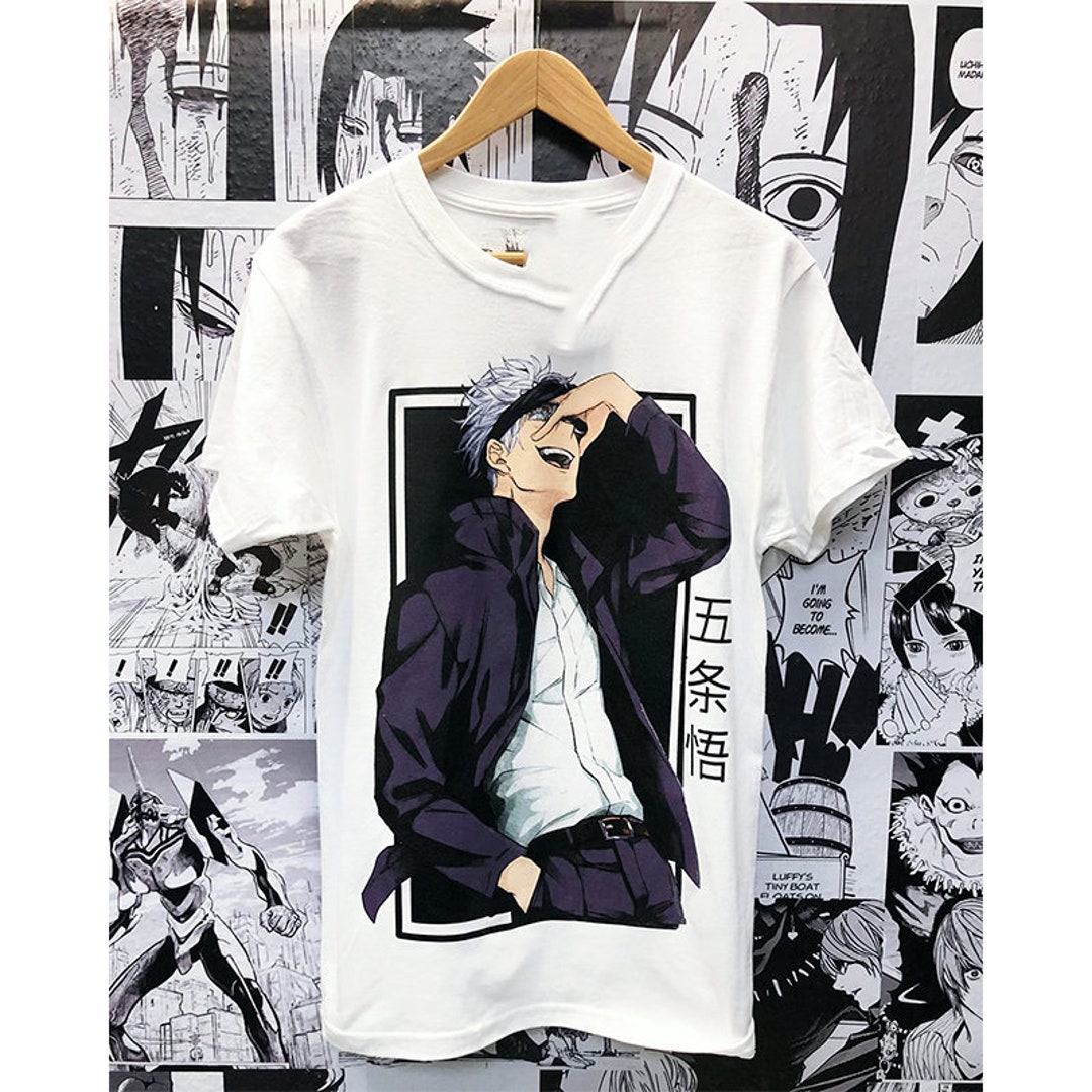 T-shirt Satoru Gojo/jujutsu Kaisen/unisex/anime/urban Style/manga - Etsy