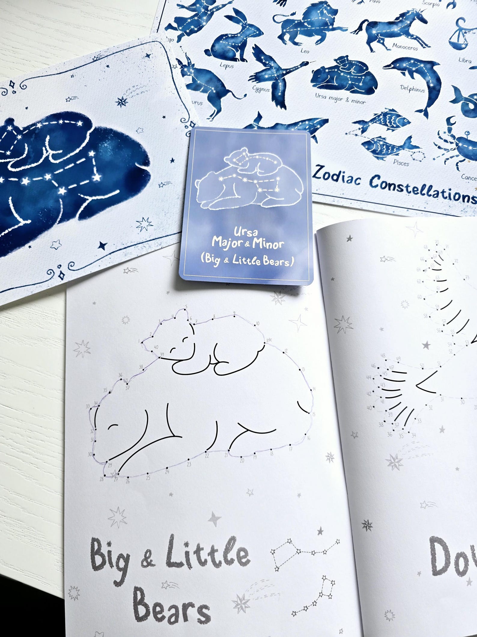 Animal & Zodiac Constellations Art Print: Educational Astronomy ...