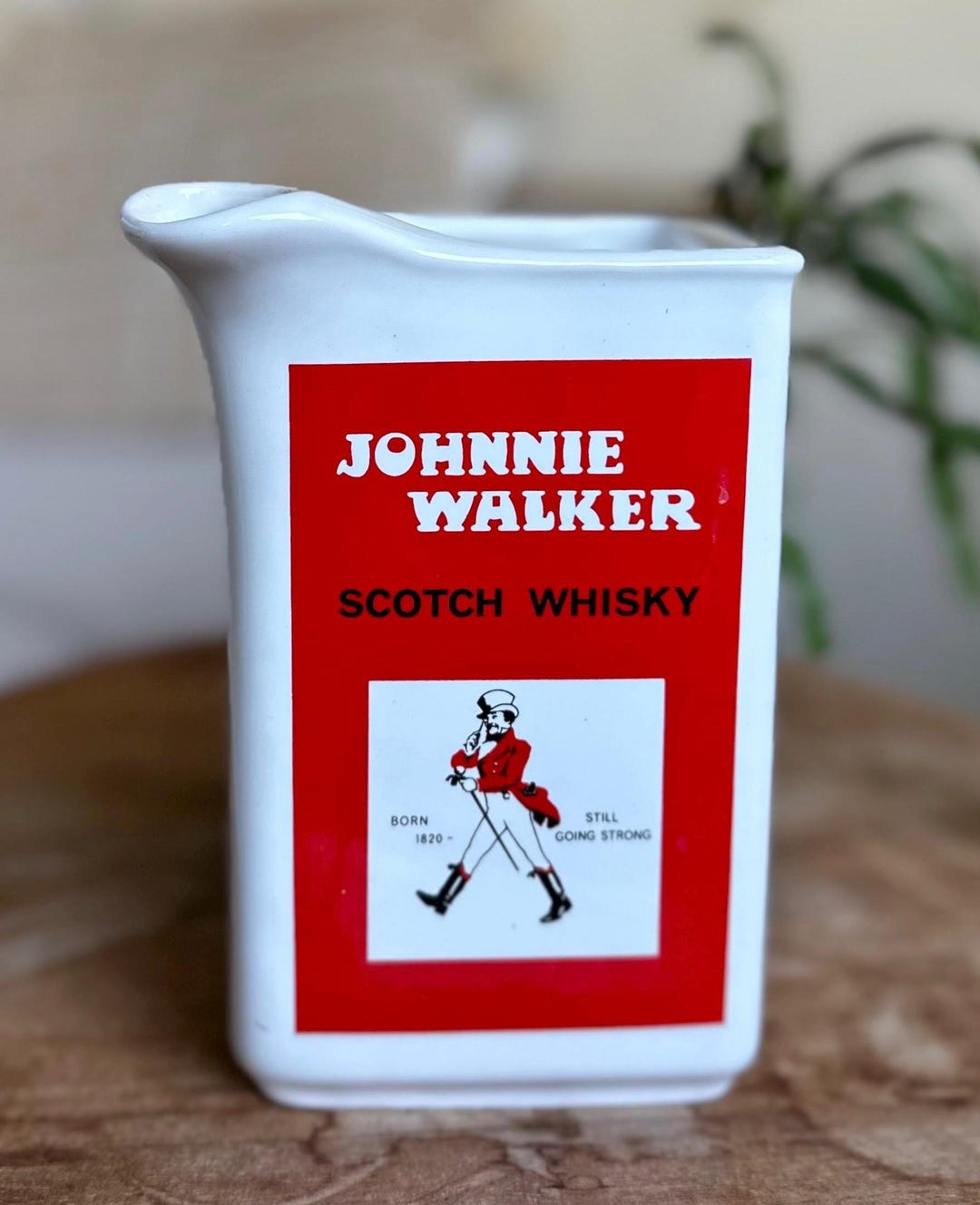 Johnnie Walker Scotch Whisky Water Jug - Australian Pottery - Etsy