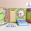 Printable School Busy Book for Kids, PDF, Instant Download, DIY Kits ...