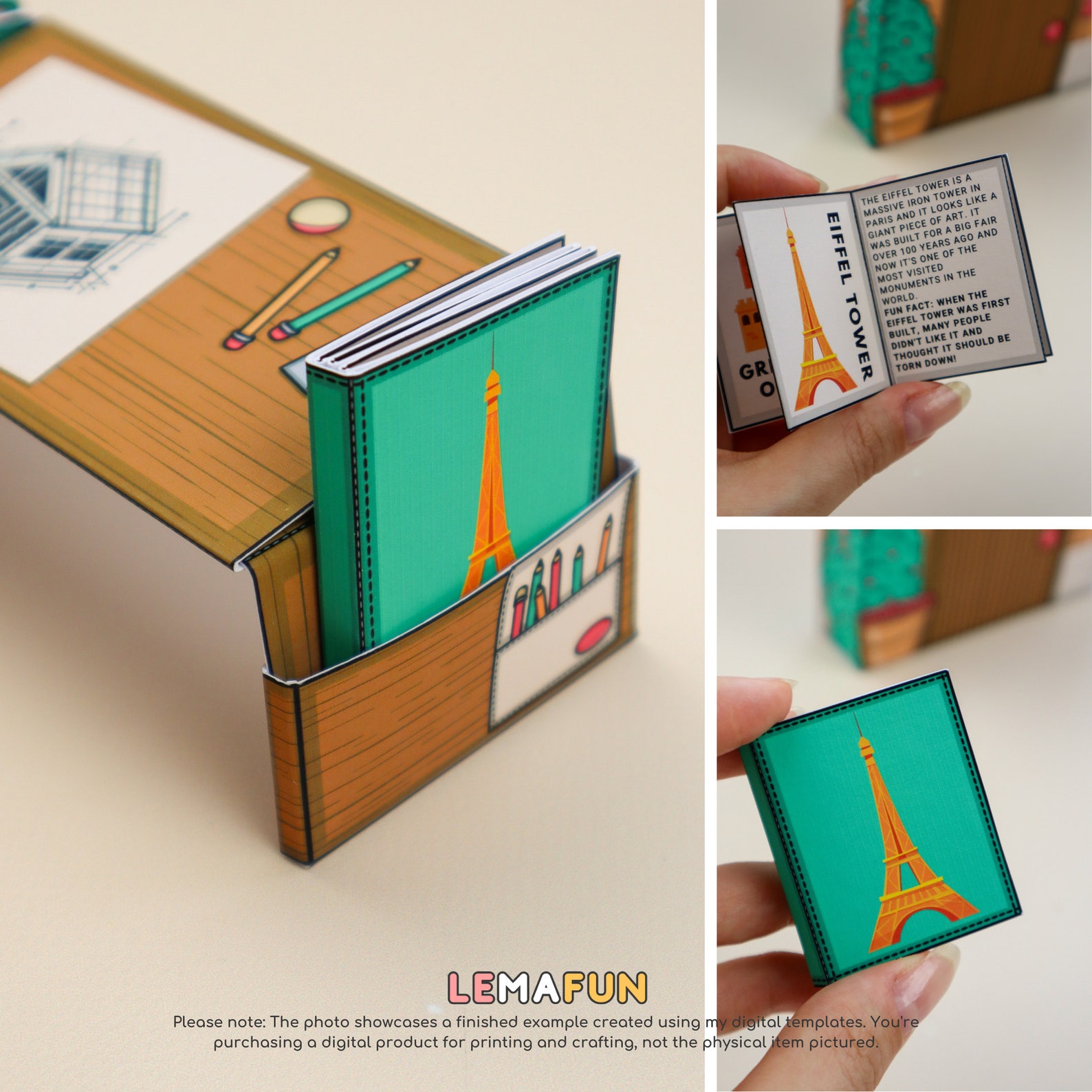 Printable Capybara House Craft Kit - DIY Paper Toy Template for Kids ...