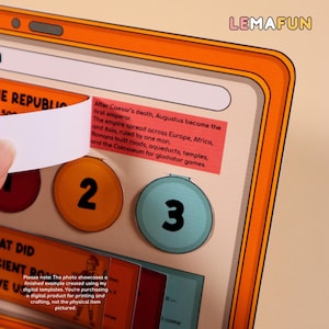 Printable "ancient Rome" Lapbook Template, DIY Children's Activity, Fun ...