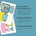 DIY Cat & House Paper Toy - Printable PDF Craft Kit for Kids 5-10 Years ...