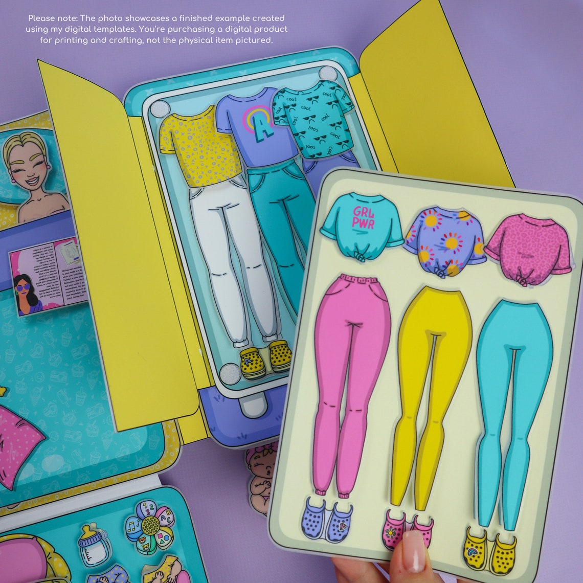 Buy Printable DIY Project Dream Dollhouse With Paper Dolls Busy Book ...