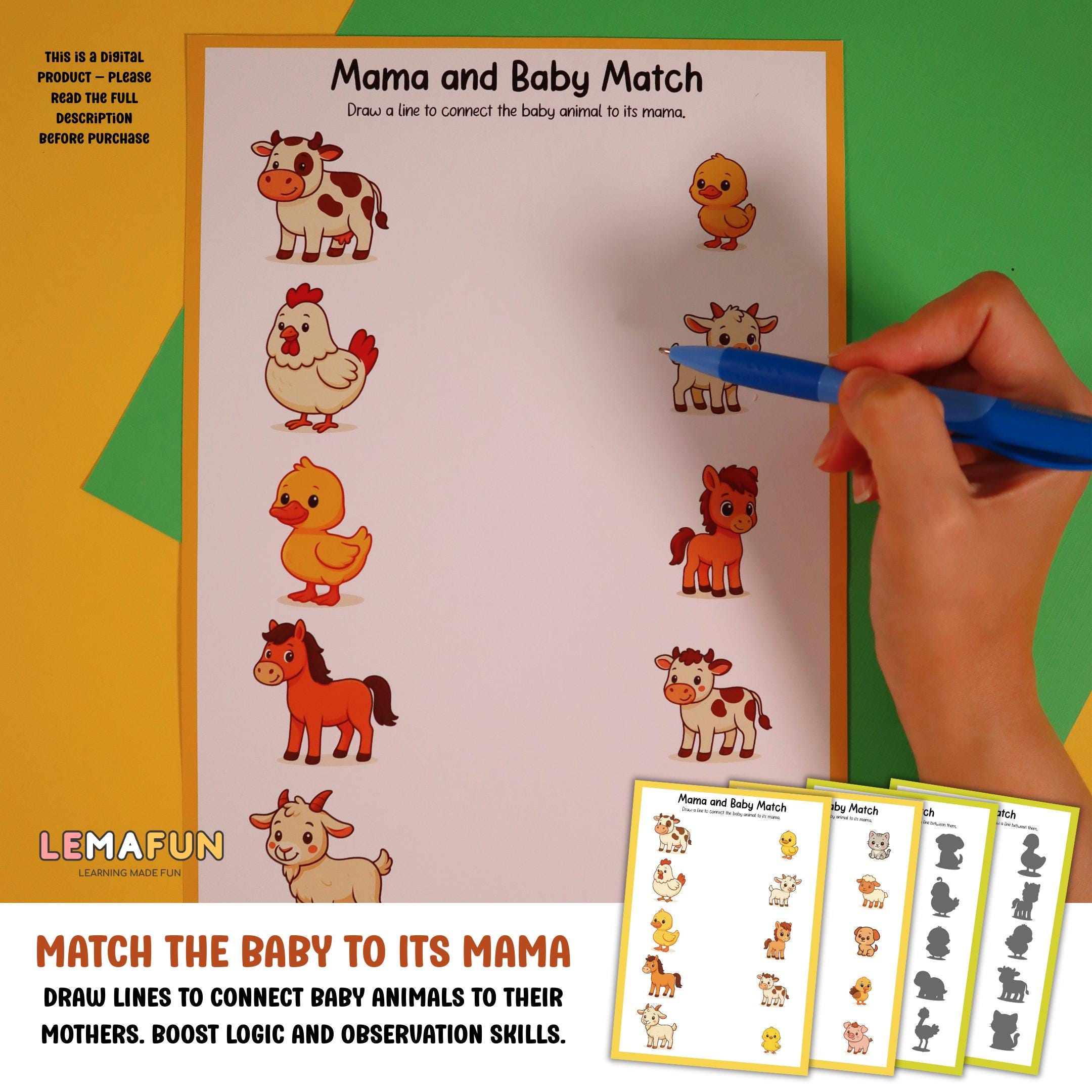 Farm Activity Pack for Toddlers | Printable Busy Book | One Day of Play ...