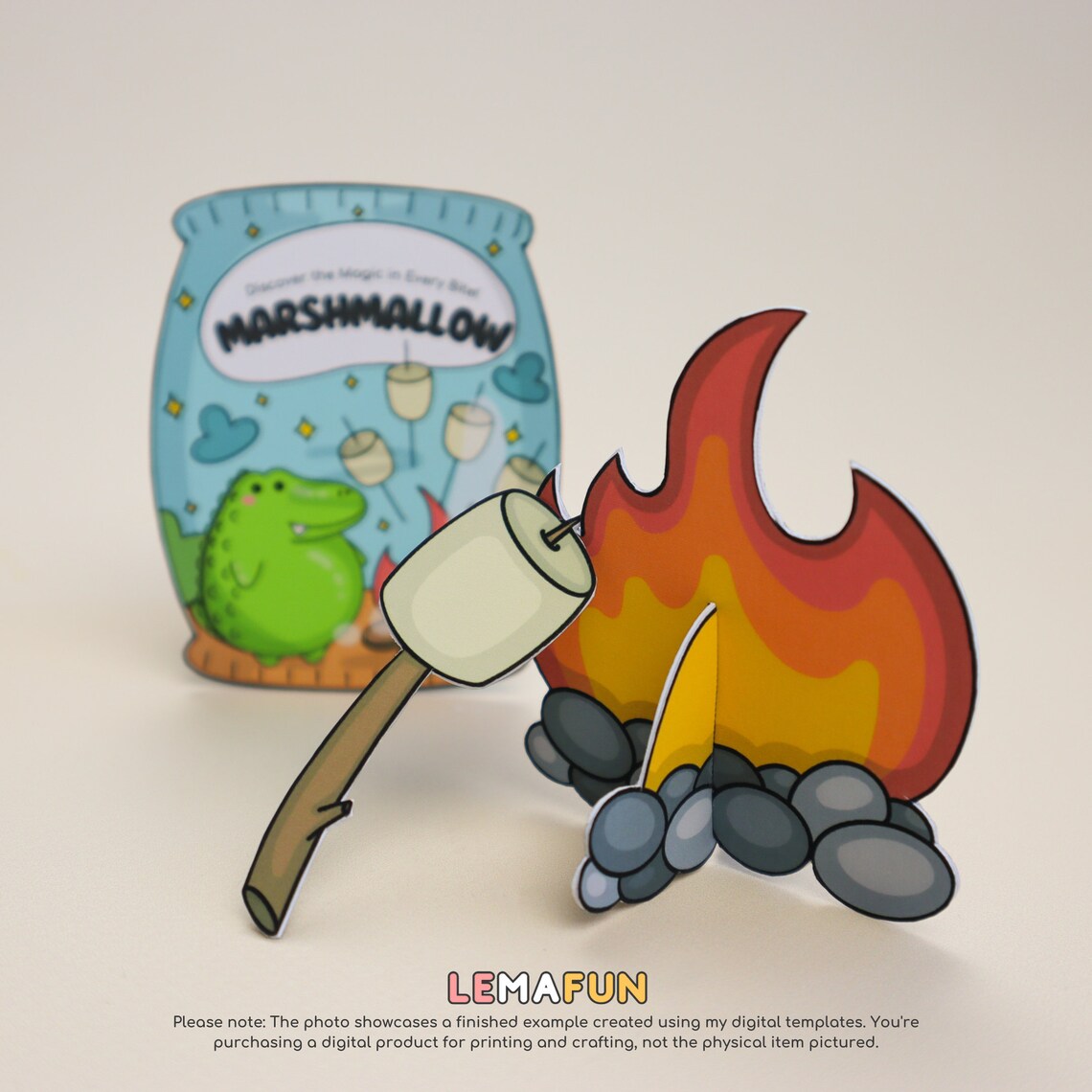 Crocky the Crocodile Paper Toy Digital Template – Printable Adventure ...