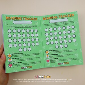 Digital Reading Journal Template for Kids (7-12 Years) - Printable PDF ...