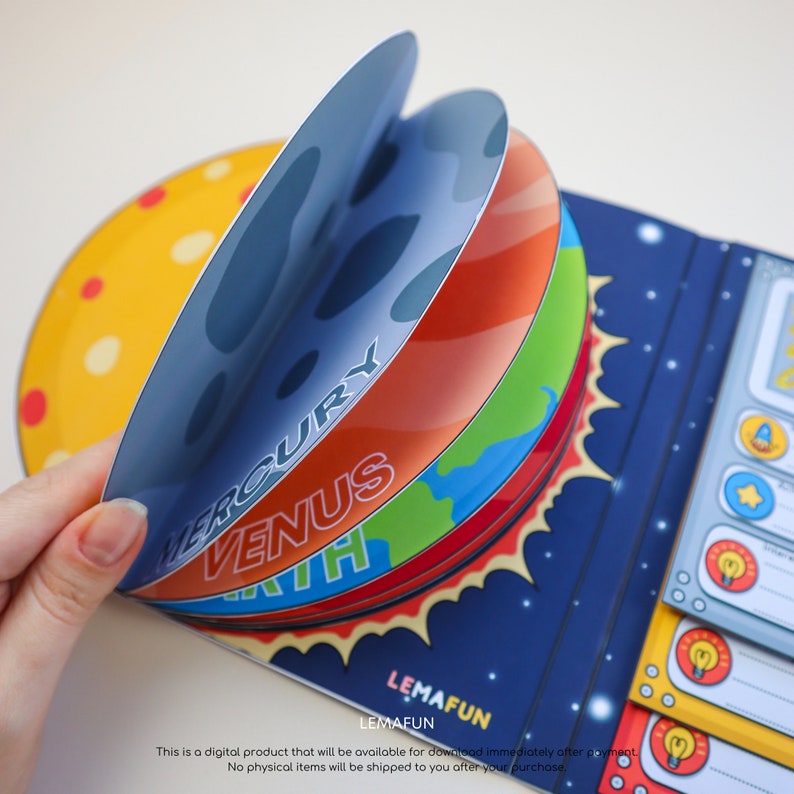 DIY Project Solar System Printable Kids Activities Homeschool ...