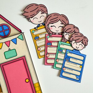 My Family Interactive Lapbook | Family Tree Project Printable ...