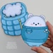 DIY Printable Paper Toy Kit: Cozy Polar Bear & House Box Digital ...