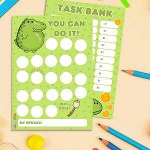 Editable Reward Chart Bundle for Kids - Digital Download With ...