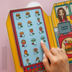 Printable DIY Project “make Your Own Fast Foods Restaurant”, Kids ...