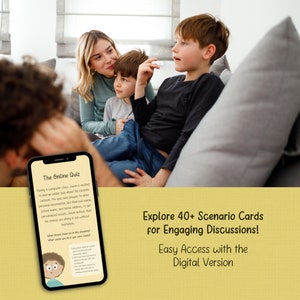 Printable Scenario Cards for Kids: 40+ Engaging Discussion Prompts for ...