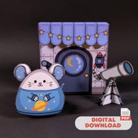 Rocket Ship Shapes Craft: Printable Craft for Preschool - Etsy