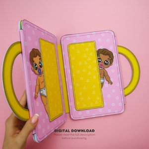 Printable DIY Baby Doll Wardrobe Album - Interactive Dress-up Fun, Busy ...