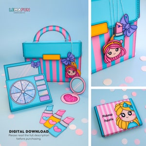 Make up Game Kit - Printable DIY Children's Activity, Fun Home Learning ...