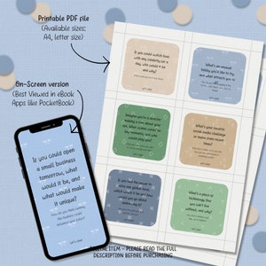 Printable Conversation Starters, Talking Cards, Questions Cards for ...