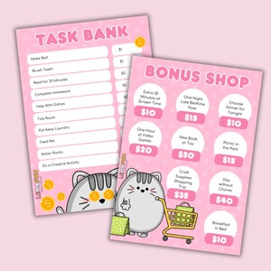 Editable Reward Chart Bundle for Kids - Digital Download With ...