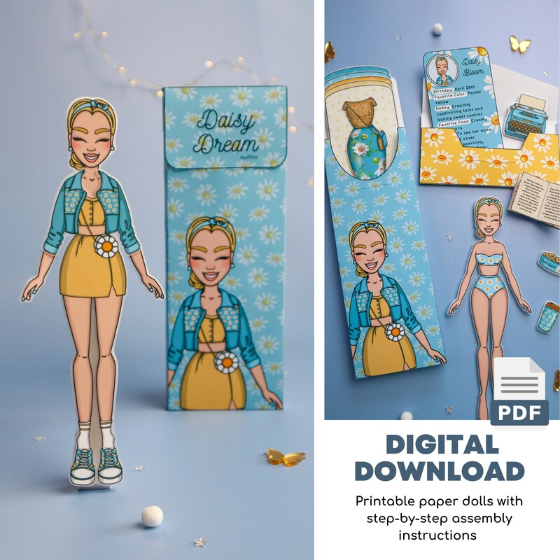 Katemade Paper Dolls - Etsy