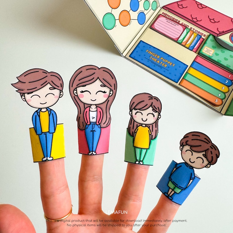 My Family Interactive Lapbook | Family Tree Project Printable ...