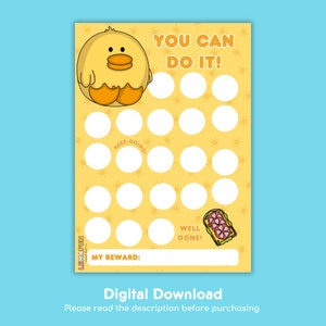 Editable Reward Chart Bundle for Kids - Digital Download With ...
