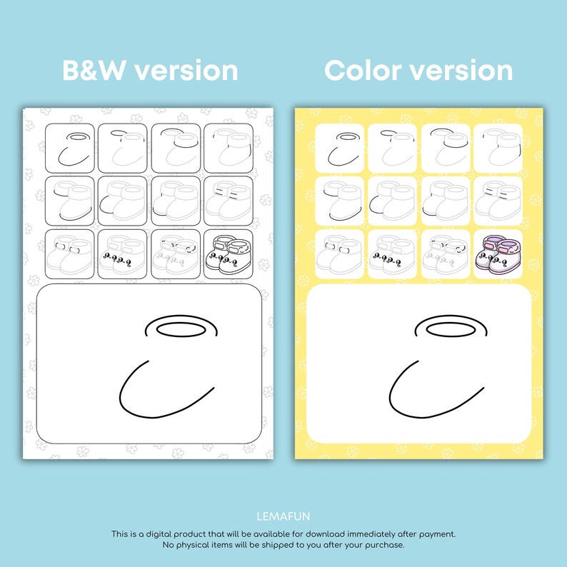 Printable Activities Step-by-step Drawing clothing for Kids 20 PDF ...