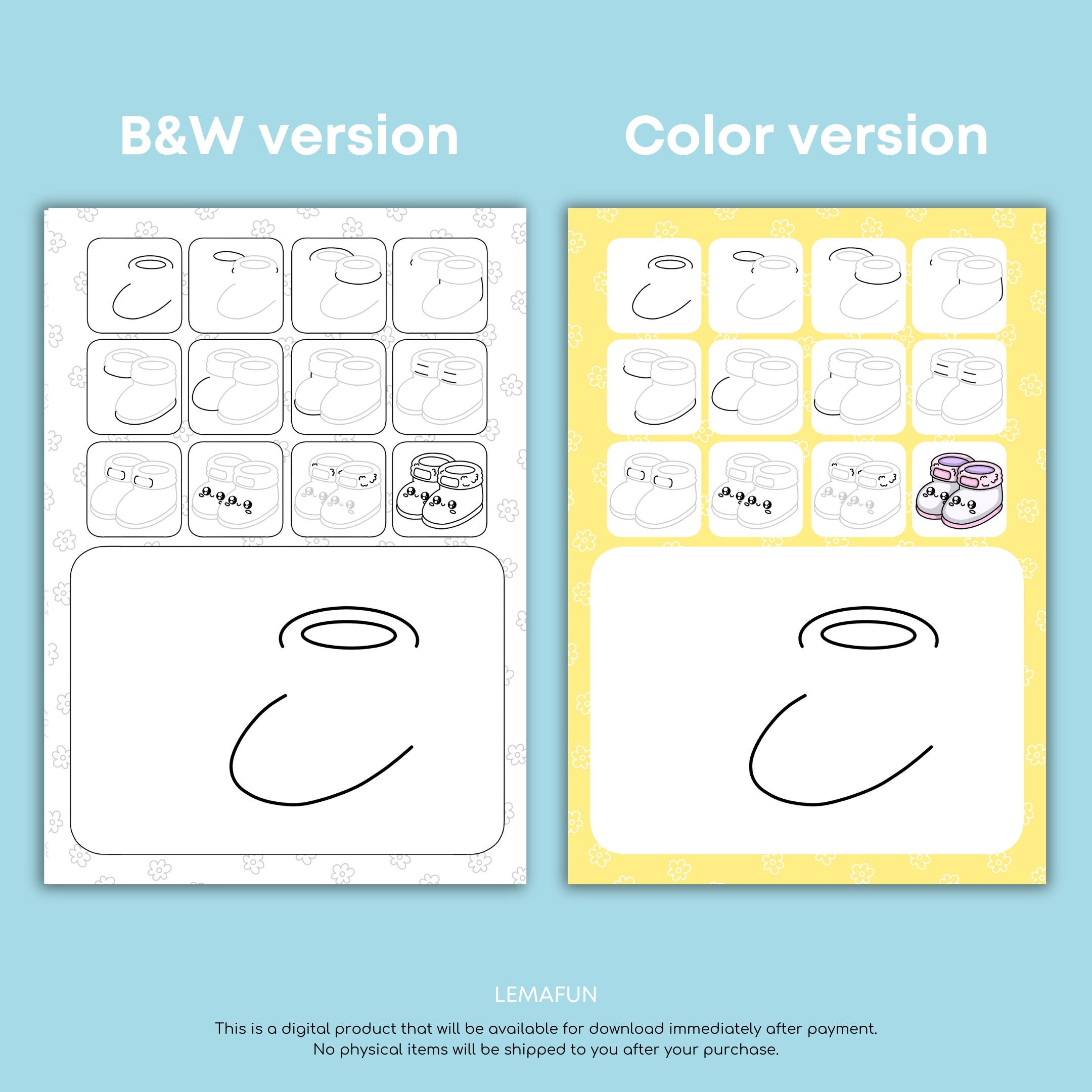 Printable Activities Step-by-step Drawing clothing for Kids 20 PDF ...