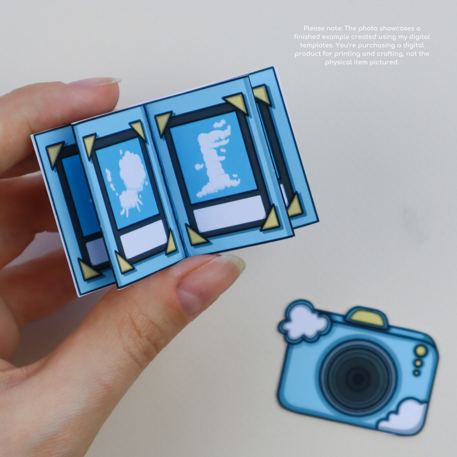 DIY Printable Paper Toy Kit: Cozy Polar Bear & House Box Digital ...