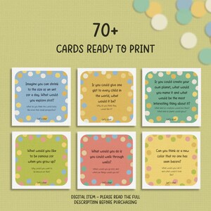 Printable Conversation Starters, Talking Cards, Questions Cards for ...