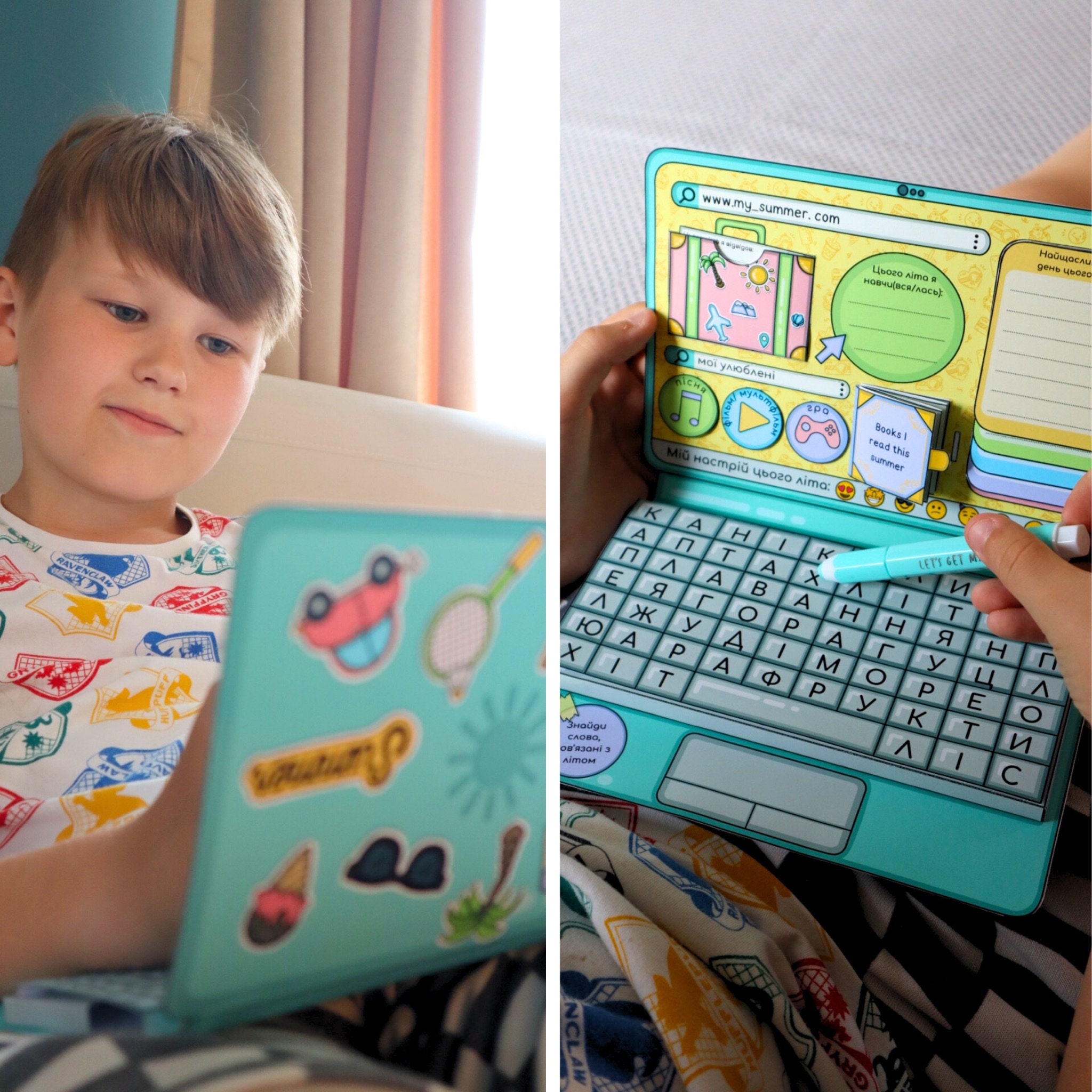 Printable Lapbook My Summer DIY, Homeschool Printable - Etsy