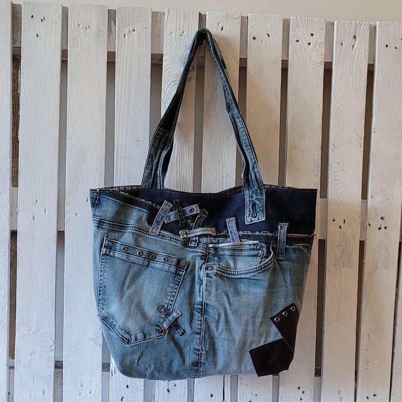 Repurposed Jeans - Etsy