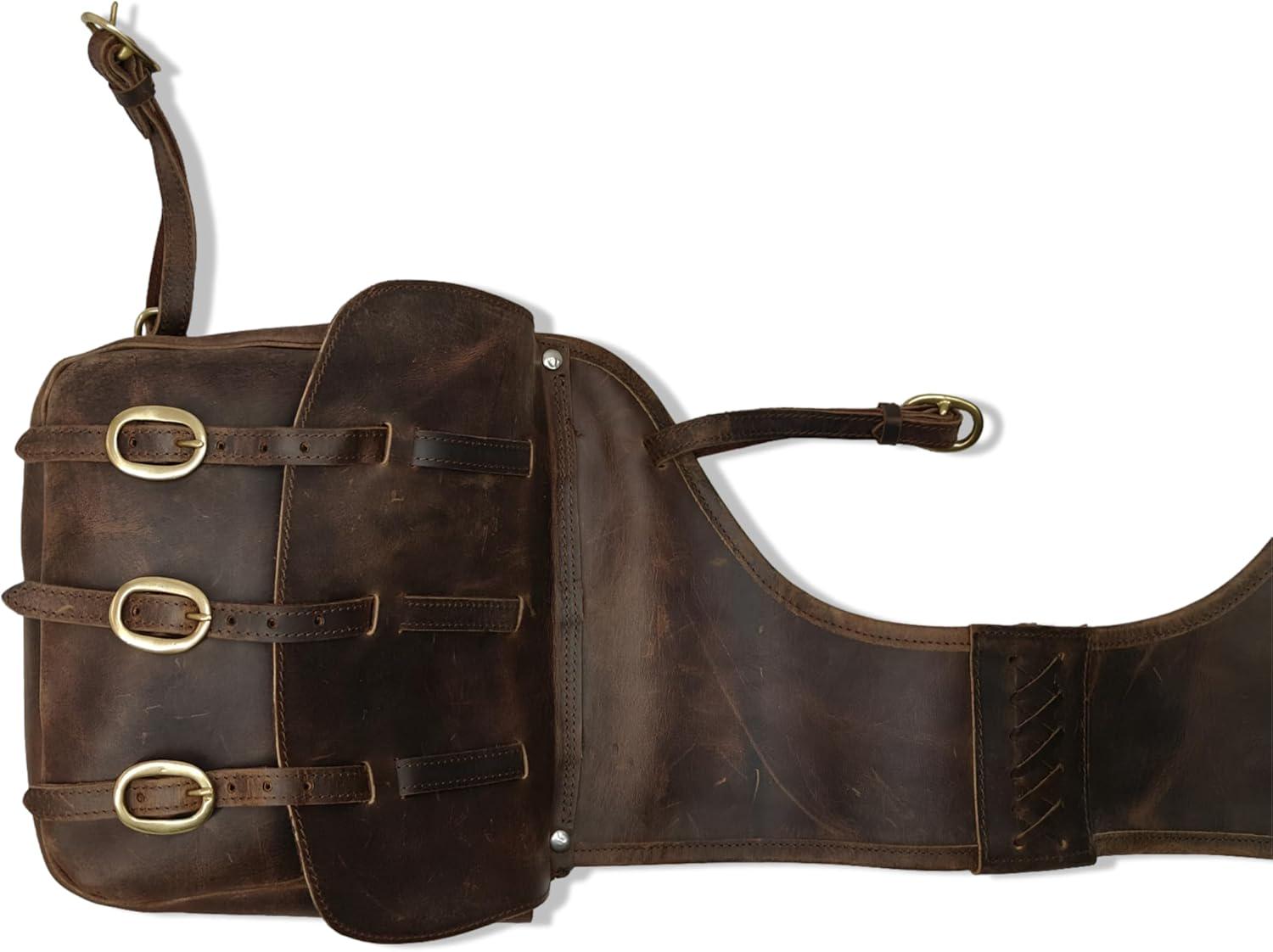 Leather Pommel Saddle Bags | Western Horse Trail Riding Bag - Etsy