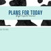 Cow Print Planner Digital Download - Etsy