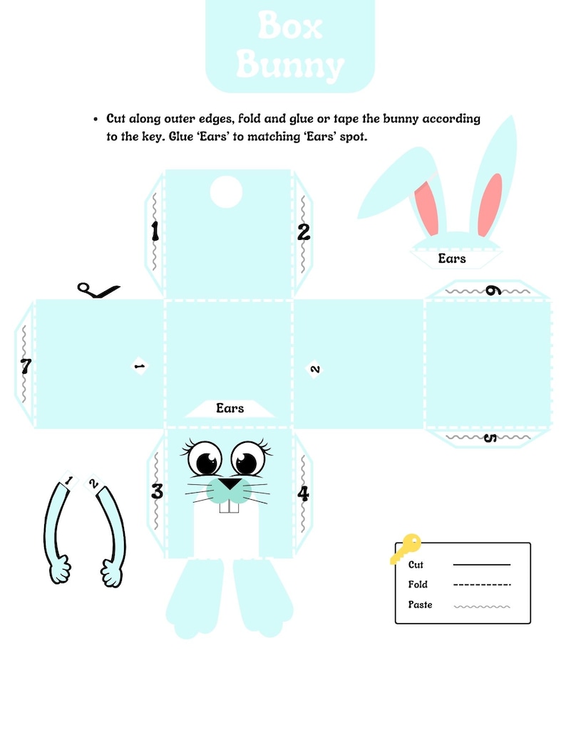 Easter Kids Craft and Egg Fillers - Etsy