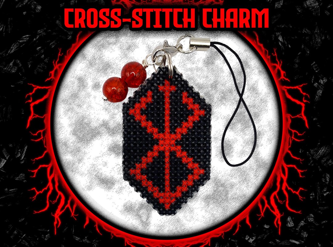Berserk Cross-stitch Sacrifice Charm/keychain - Etsy