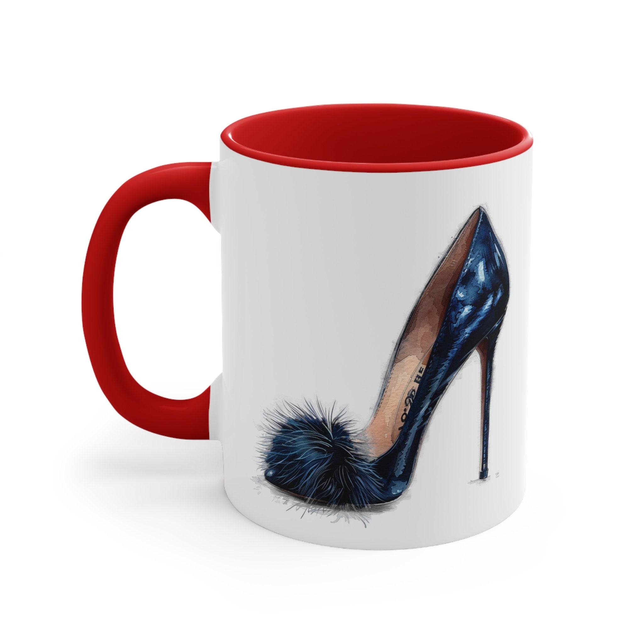 High Heels Mug, High Heel, Heels, Pink Heels, Coffee, Tea, Watercolor ...