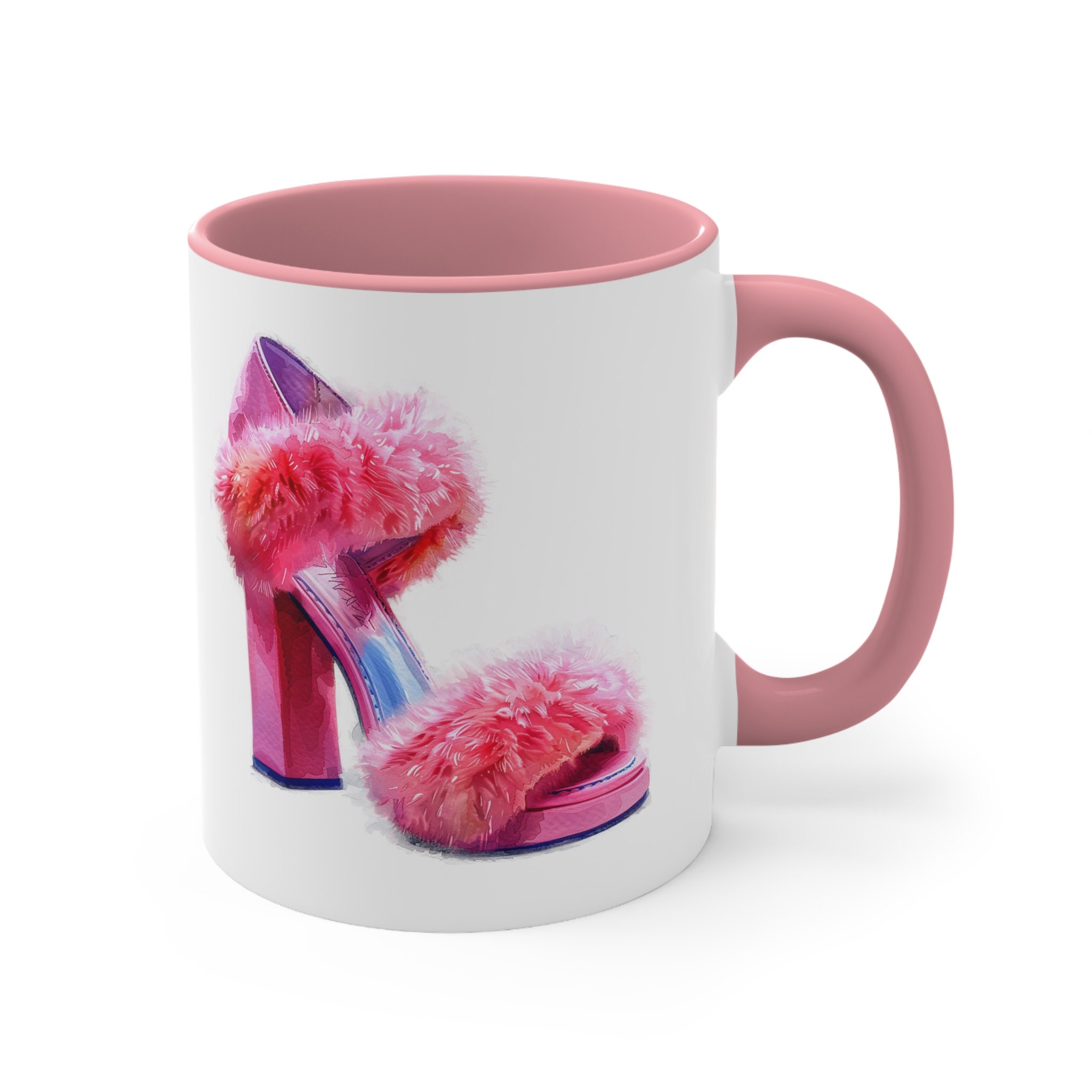 High Heels Mug, High Heel, Heels, Pink Heels, Coffee, Tea, Watercolor ...
