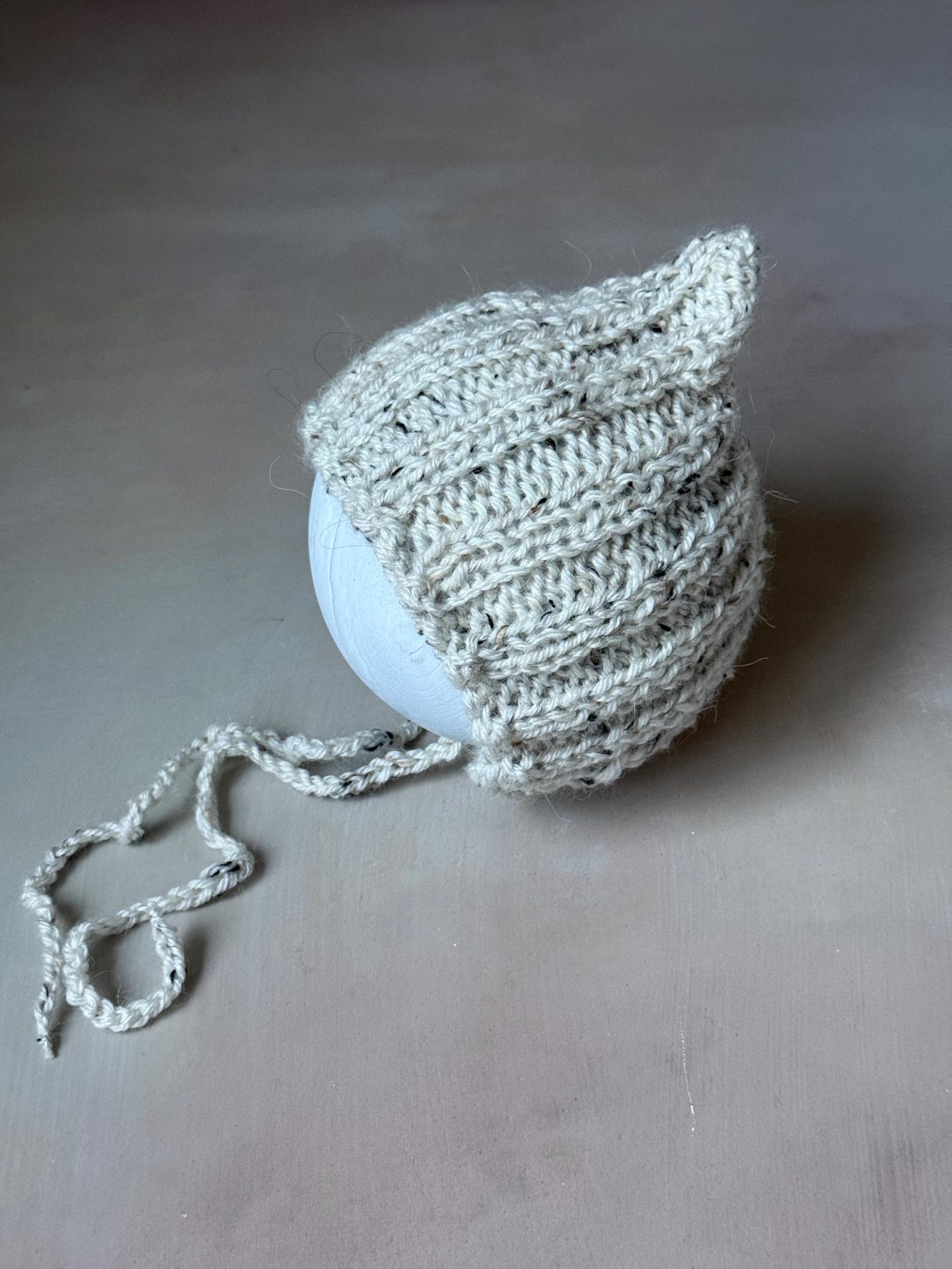 Knit Baby Pixie Bonnet Pattern • Beginner Ribbed Design (PDF) - Etsy