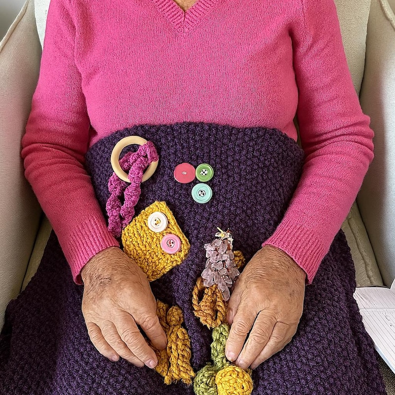 Fidget Blanket - Etsy